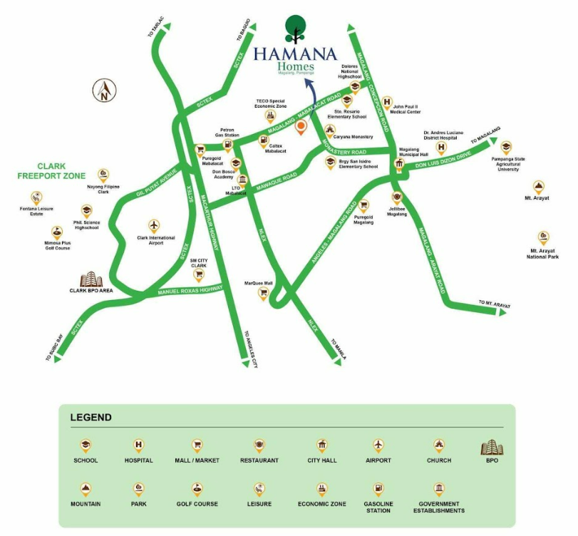 Hamana Homes Lamea | Magalang,Pampanga | Rise & Shine Realty