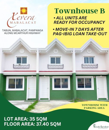 Xevera Mabalacat Townhouse | Mabalacat,pampanga | Rise & Shine Realty