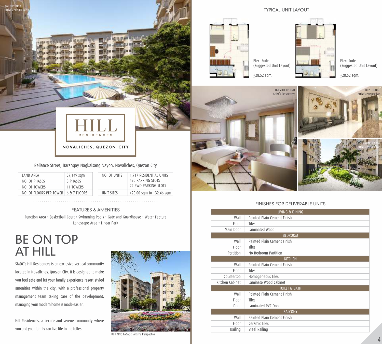 SMDC Hill Residences Flexi Suite Unit RFO Flexi Suite Unit RFO | Quezon ...