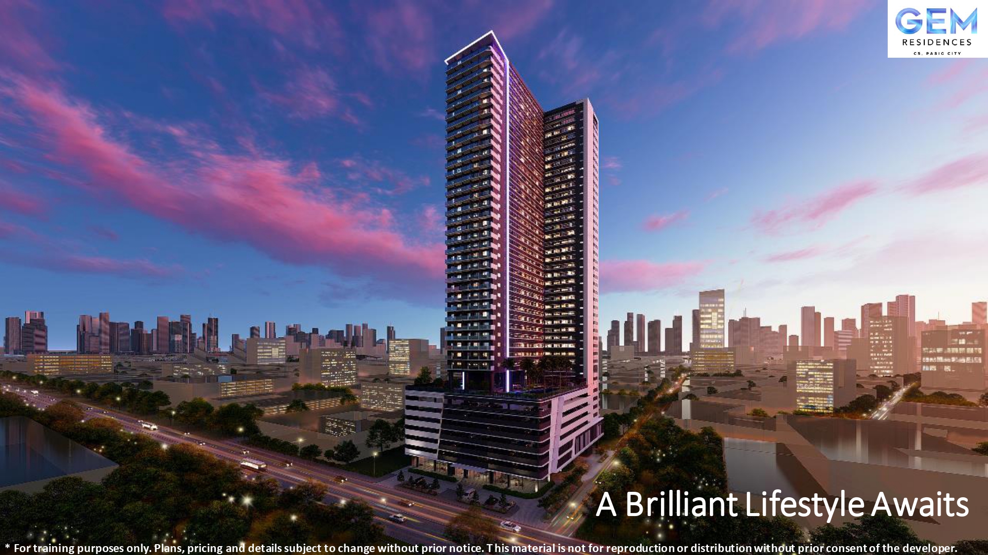 SMDC Gem Residences 1 Bedroom Unit | Pasig,Metro Manila | Rise & Shine ...