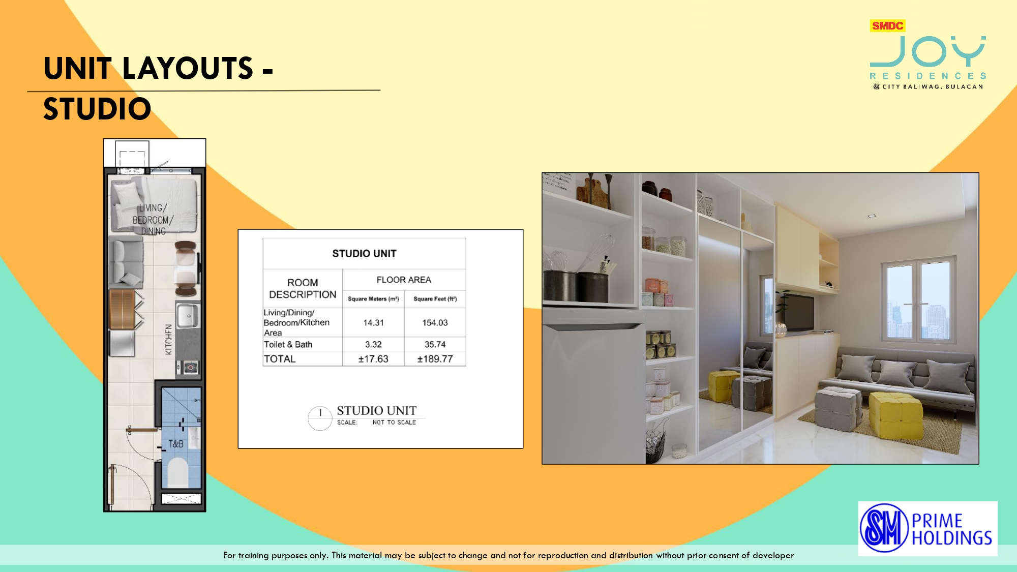 SMDC Joy Residences Studio Unit | Baliuag,Bulacan | Rise & Shine Realty